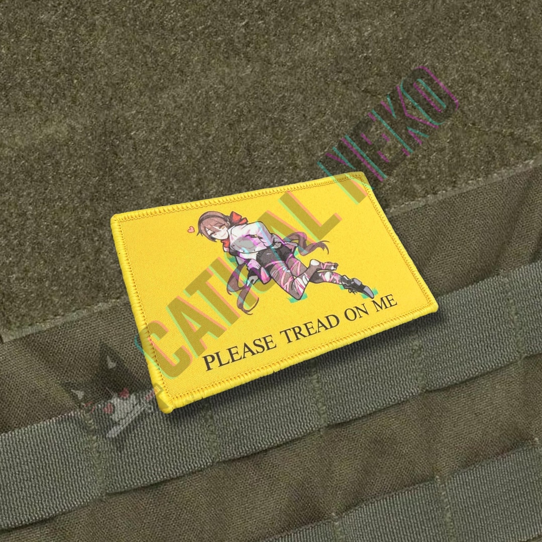 Anime Morale Patch - Please Tread on Me - Etsy
