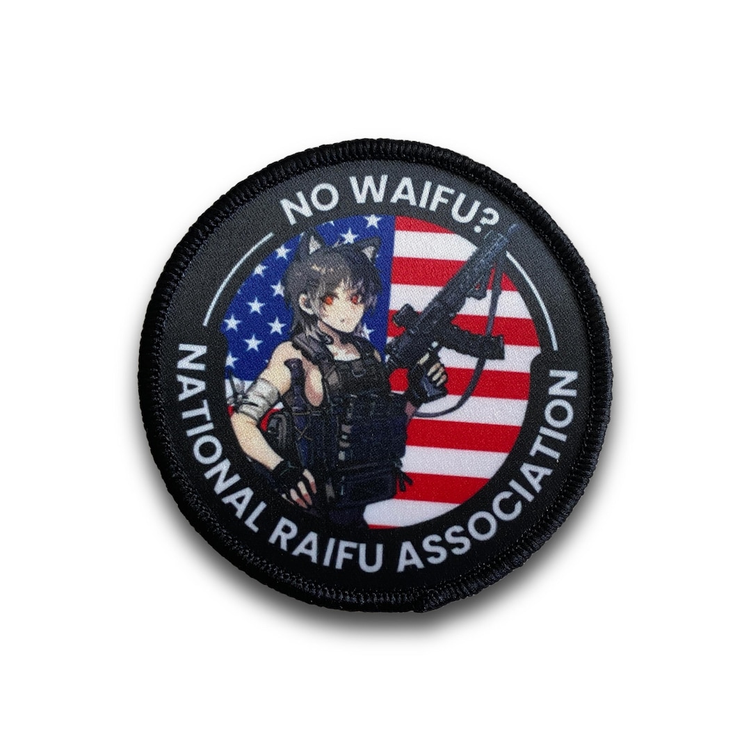 Anime Velcro Patch - National Raifu Association - Etsy