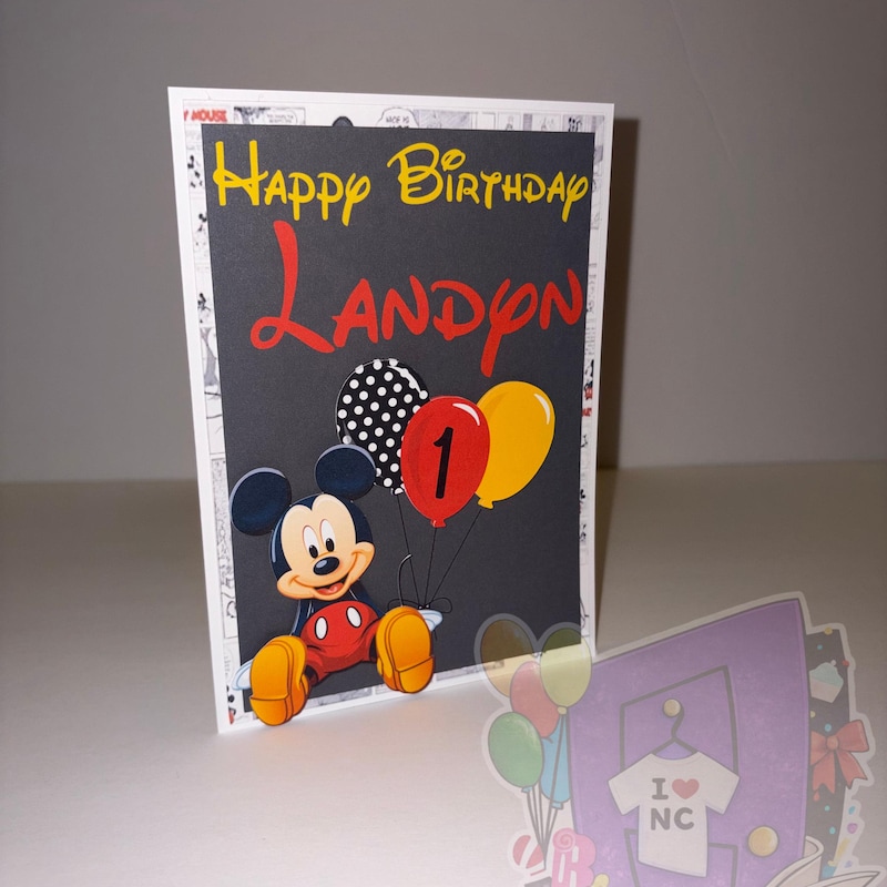 Handmade Cartoon Card - Etsy