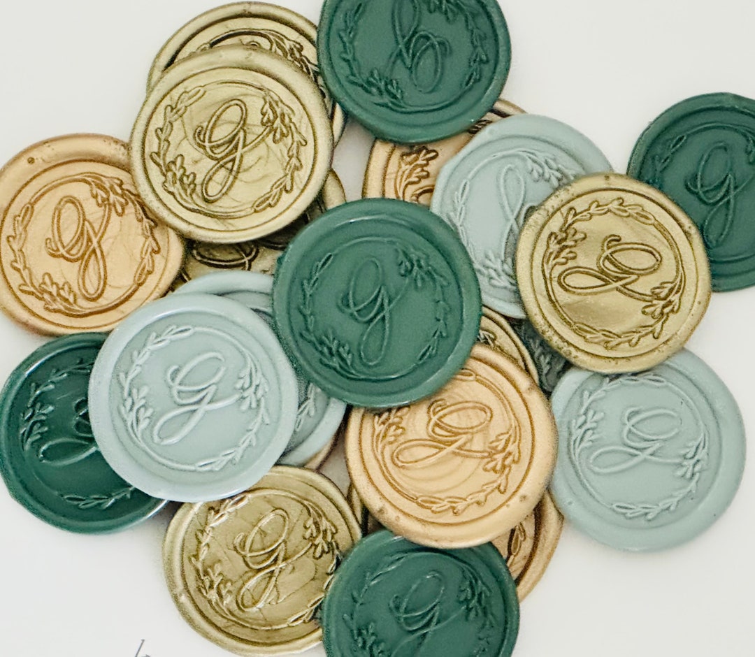 Letter "g" Self Adhesive Wax Seals, Self Adhesive Wax Seals, Wax Seal ...