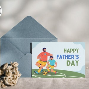 Happy Father's Day Father's Day Card Best Dad Printable Card Instant ...
