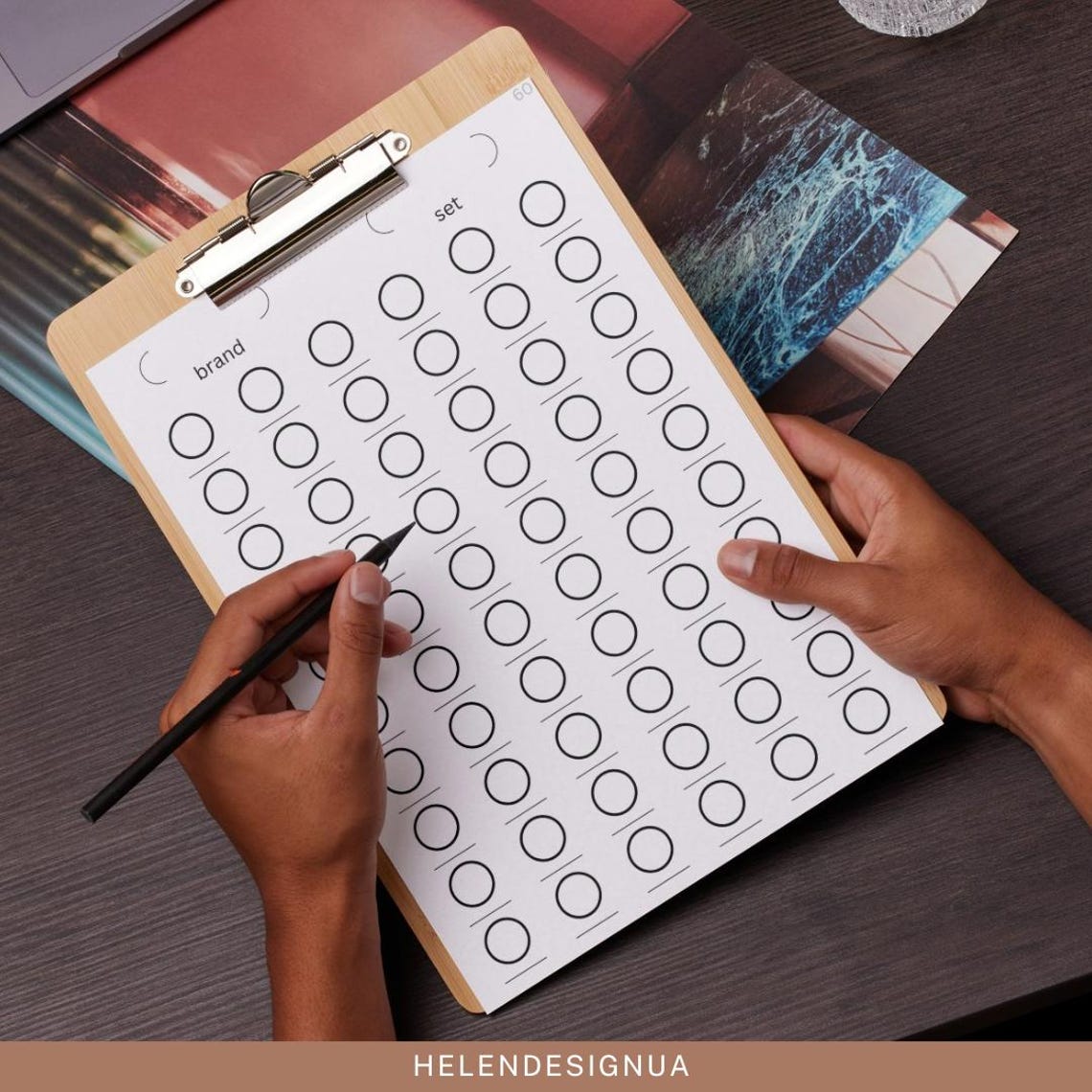 Color Swatch Chart Blank Color Chart Printable Color Swatch Template ...