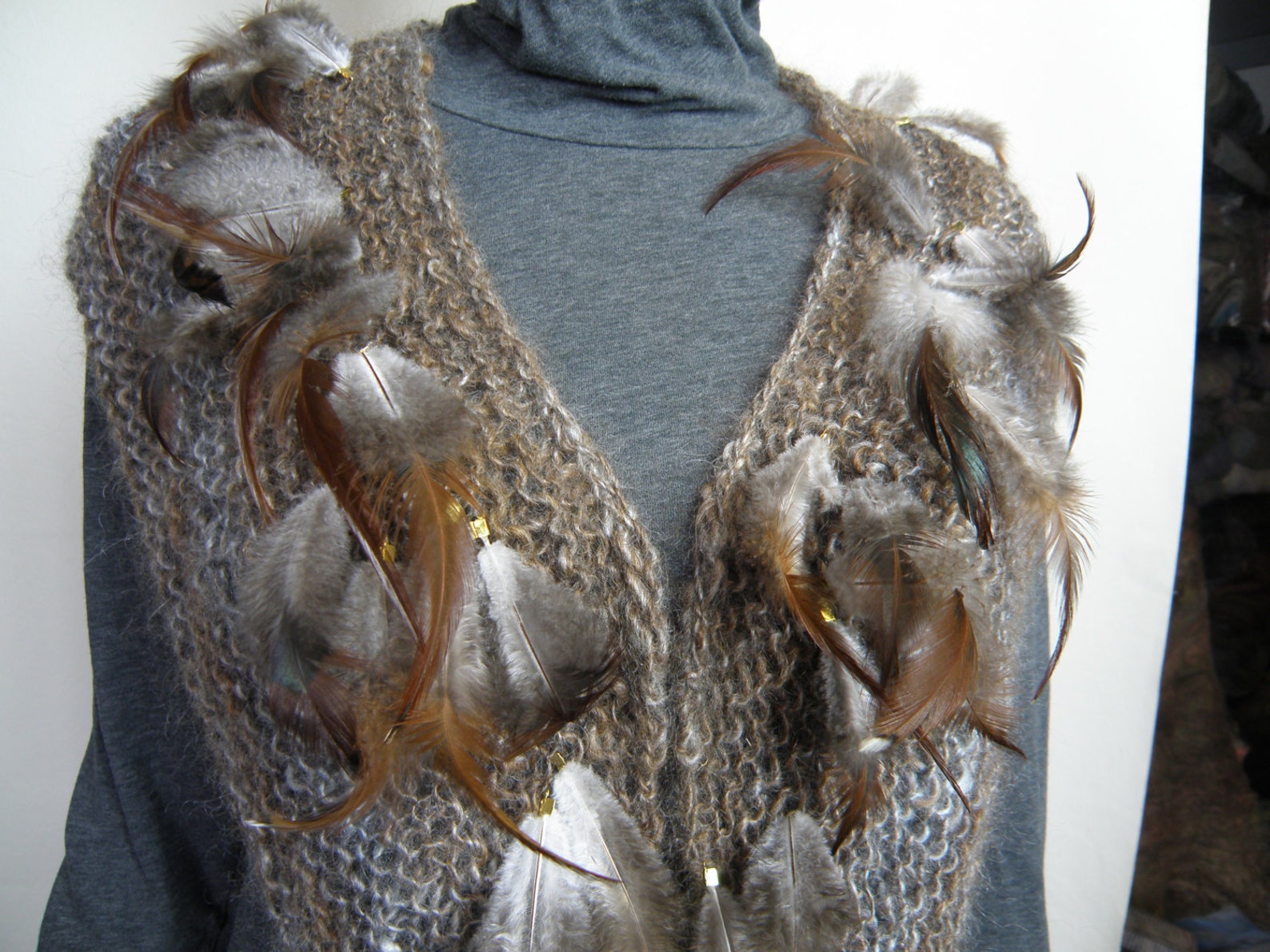 Feathered Collar Pattern - Etsy