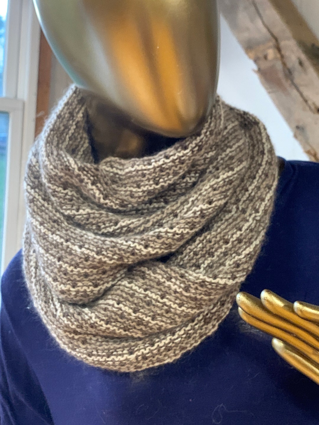 Slip Stitch Cowl Reversible Pattern - Etsy