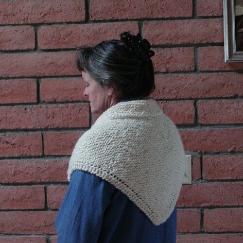Shoulder Cape Knitting Pattern Shoulder Warmer Shawl With - Etsy