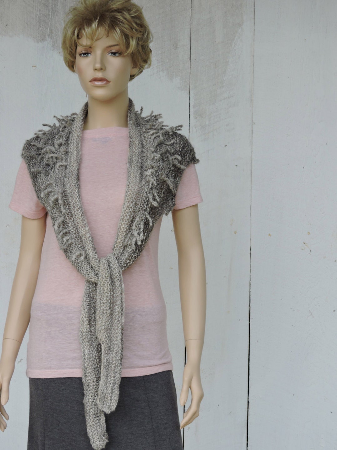 Lambs Tail Collar Pattern - Etsy