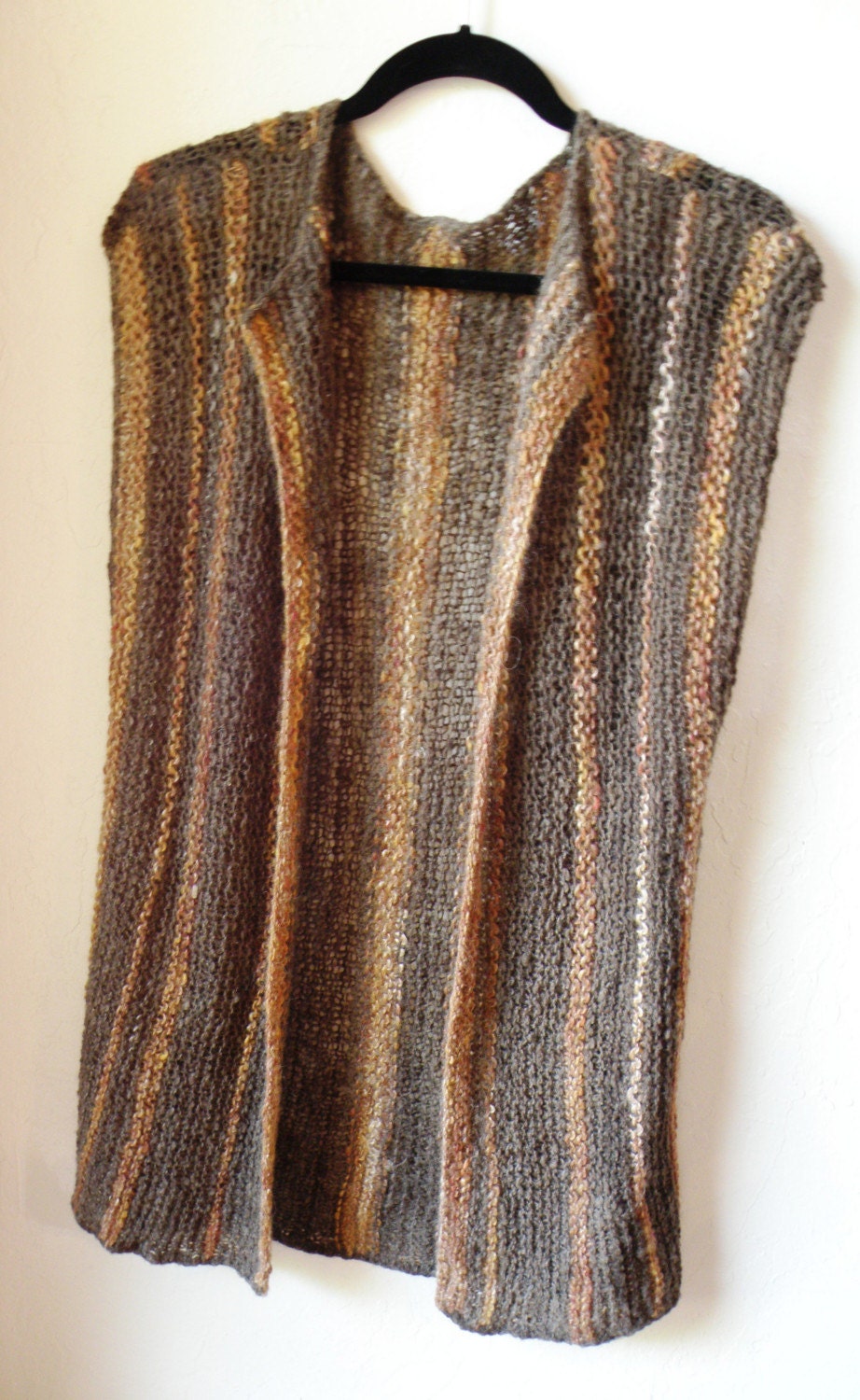 Versatile Long Knit Vest Pattern * Suited to Beginners - Etsy