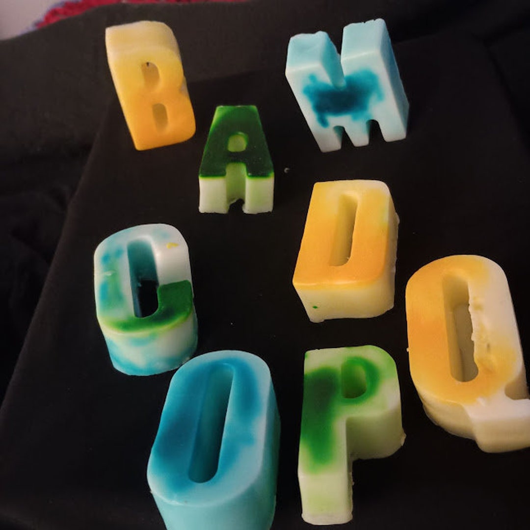 Alphabet Soaps (letters) - Etsy
