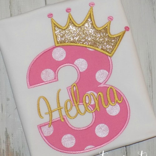 Princess Birthday Shirt Princess Party 1st 2nd 3rd 4th 5th - Etsy