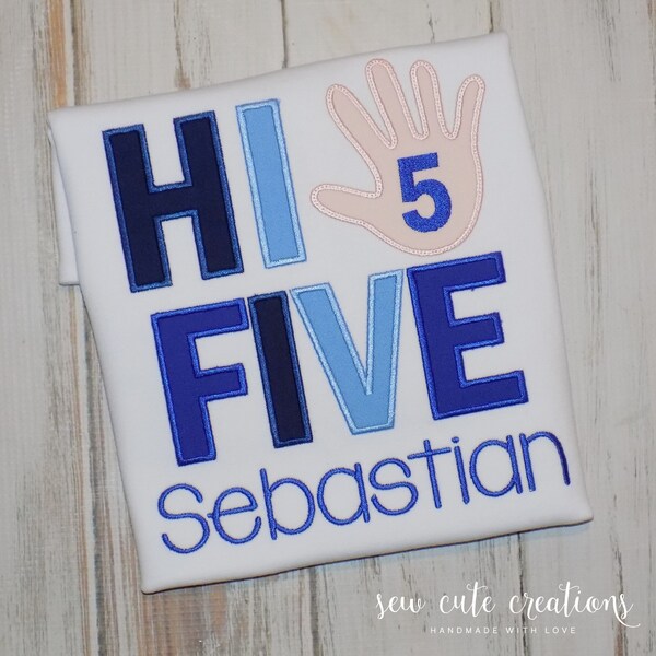 Hi Five Birthday - Etsy