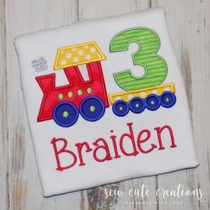 Train Birthday Shirt Boy Girl, Train Party Outfit, Conductor Outfit ...