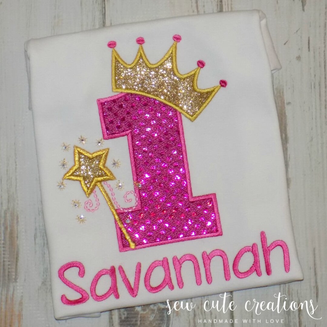 Princess Birthday Shirt Princess Party Outfit 1st 2nd 3rd - Etsy