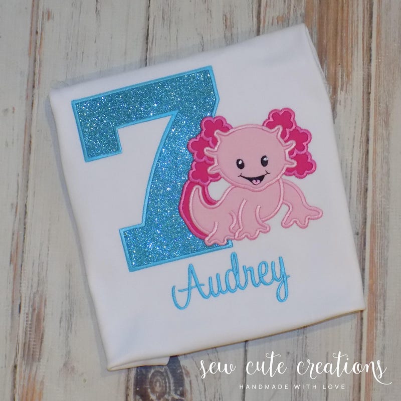 Axolotls Birthday Shirt - Etsy