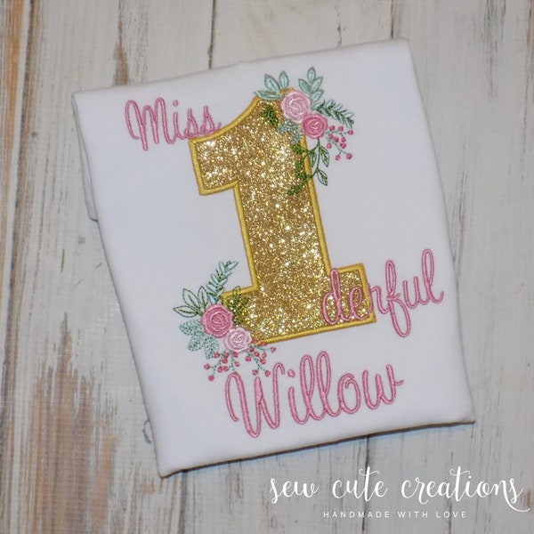 1st Birthday Shirt - Etsy