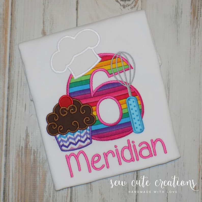 Baker Birthday Shirt Boy Girl Chef Party Flour Power 3rd - Etsy