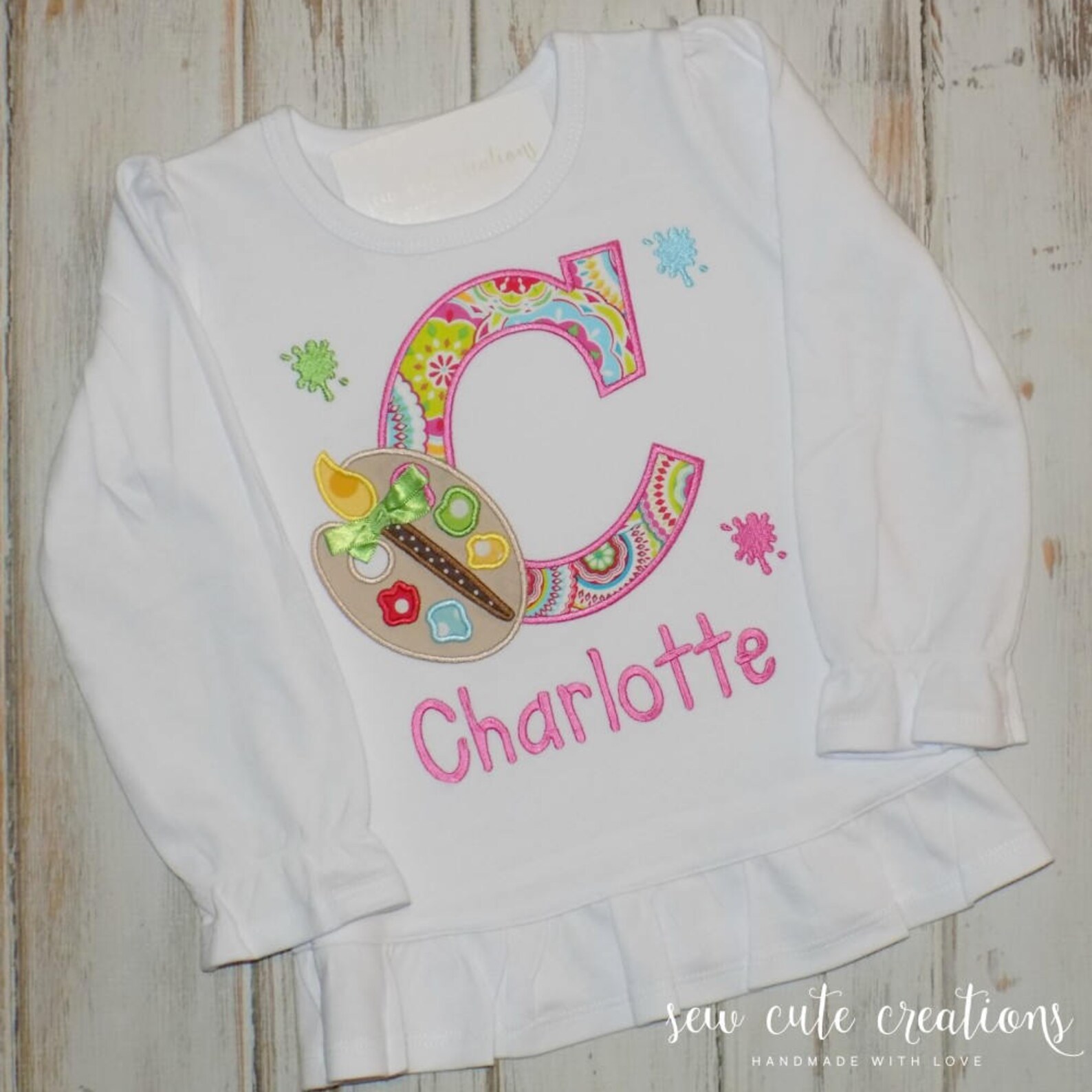 Paint Birthday Shirt Artist Paint Party Outfit Paint - Etsy