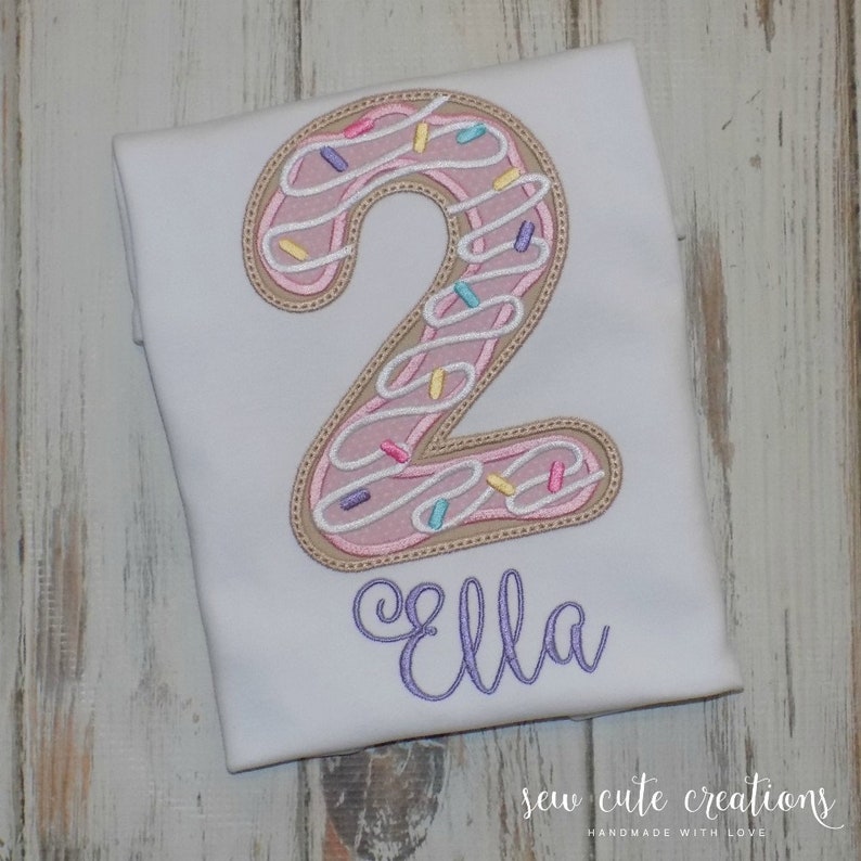 Donut Birthday Shirt Donut Party Outfit Cookie Party Donut - Etsy