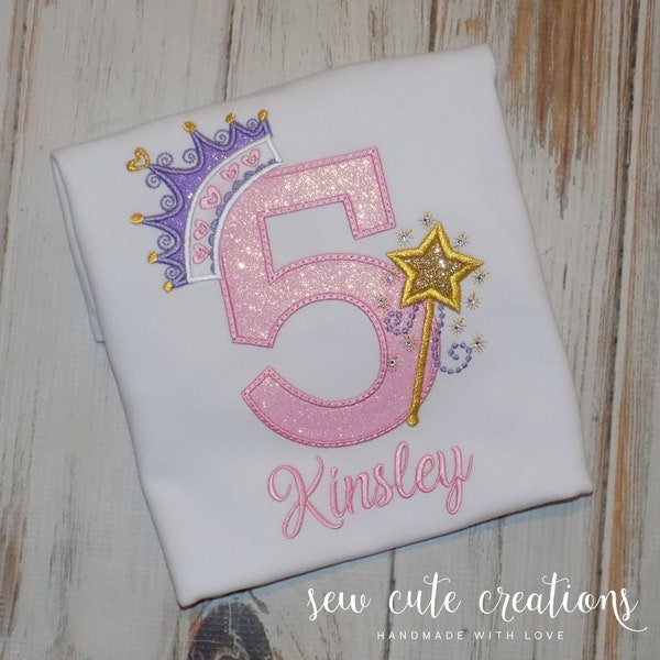 Princess Birthday Shirt - Etsy