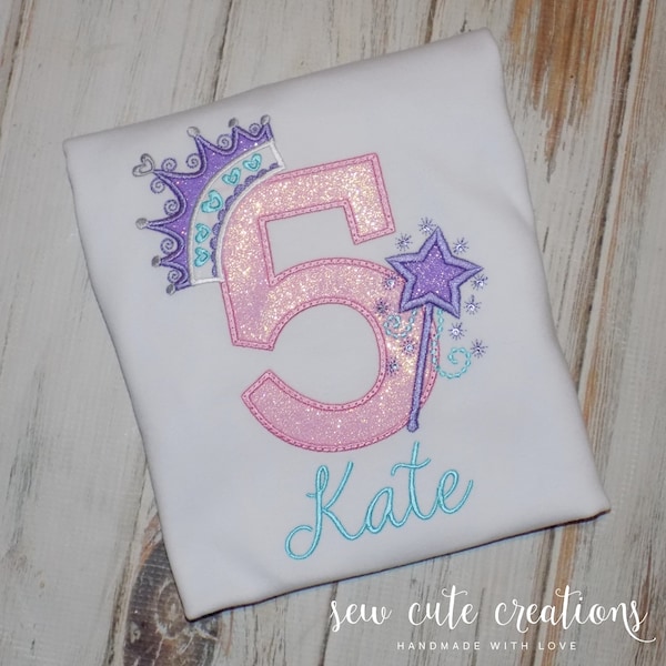 Princess Birthday Shirt - Etsy