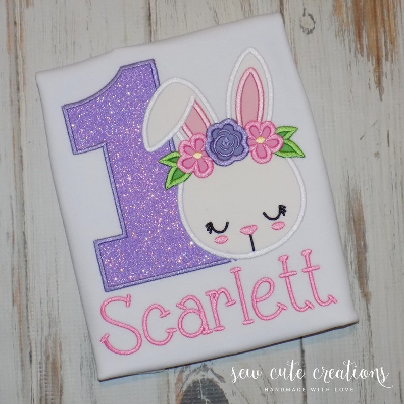 Birthday Bunny - Etsy