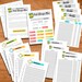 Printable Food Storage Worksheets and Planning Guide-- DIGITAL FILE ...