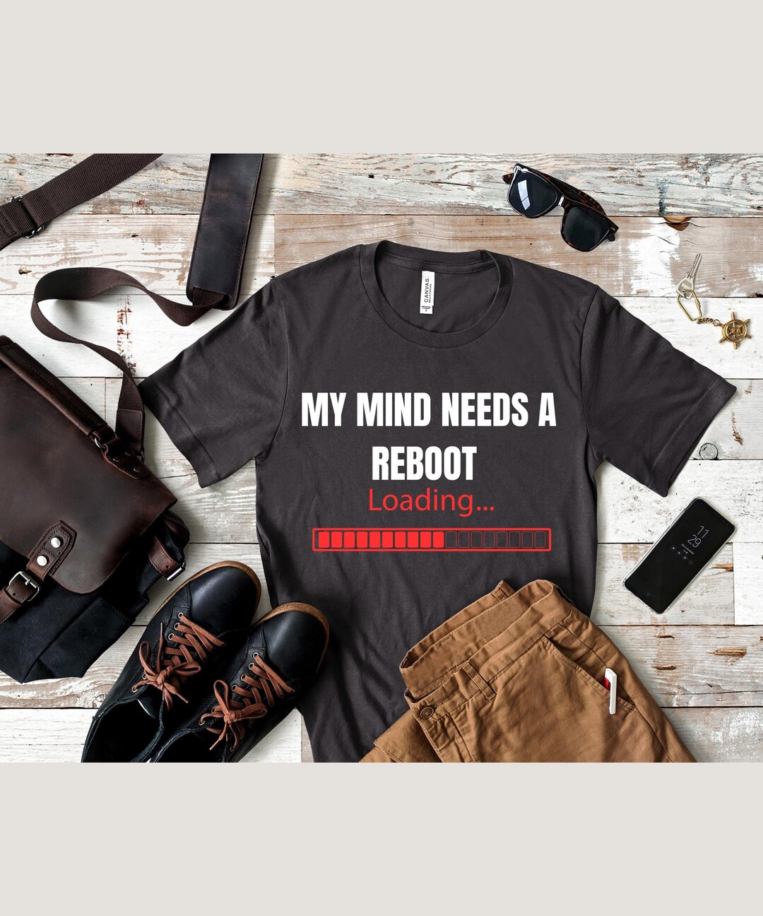 My Mind Needs a Reboot T-shirt Design PNG Mental Health Quote ...