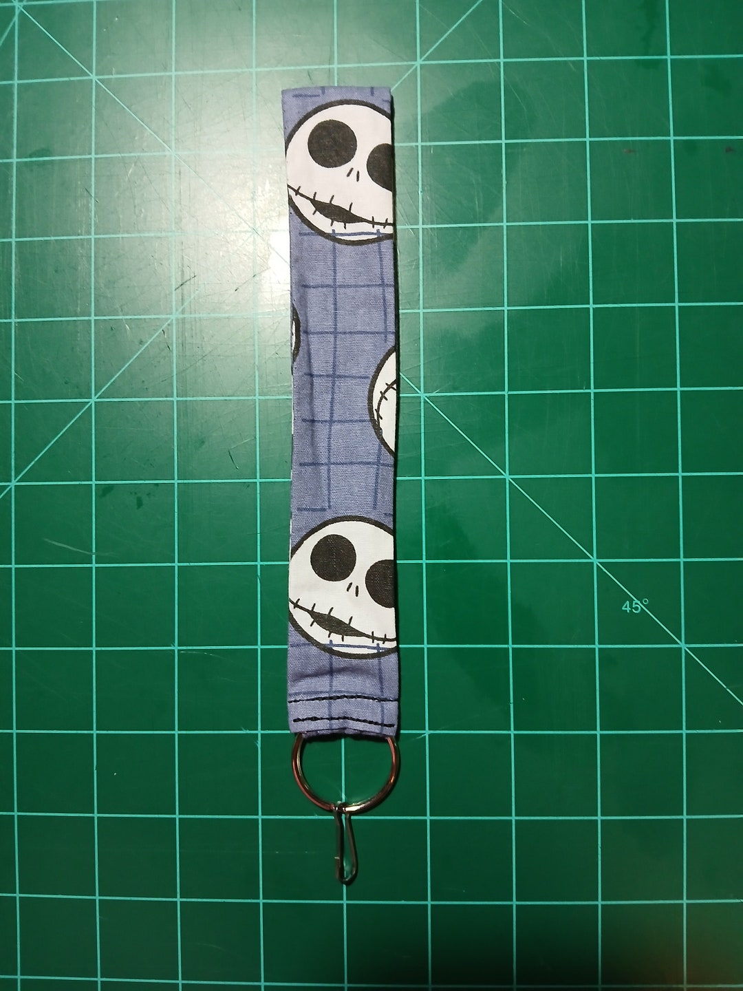 Nightmare Before Christmas Wristlet: Jack Skellington Key Holder - Etsy