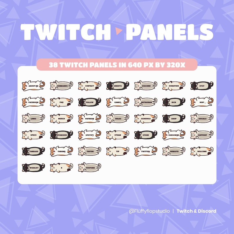 38 Cozy Twitch Panels, Twitch Panels Lofi, Twitch Stream, Cozy Cat ...