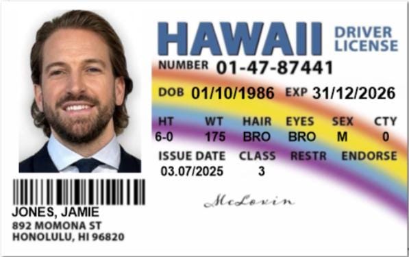 Custom Mclovin ID Card: Superbad Movie Prop Replica - Etsy