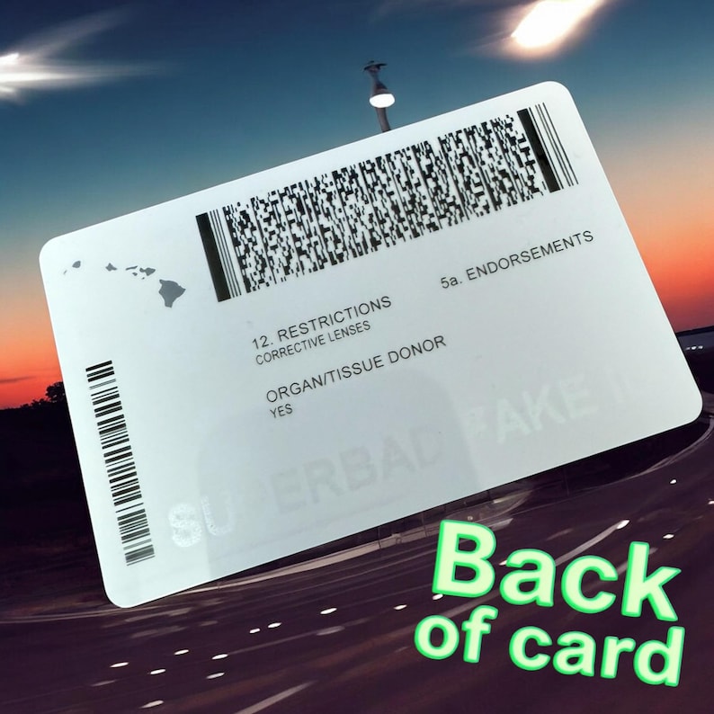 Custom Mclovin ID Card: Superbad Movie Prop Replica - Etsy