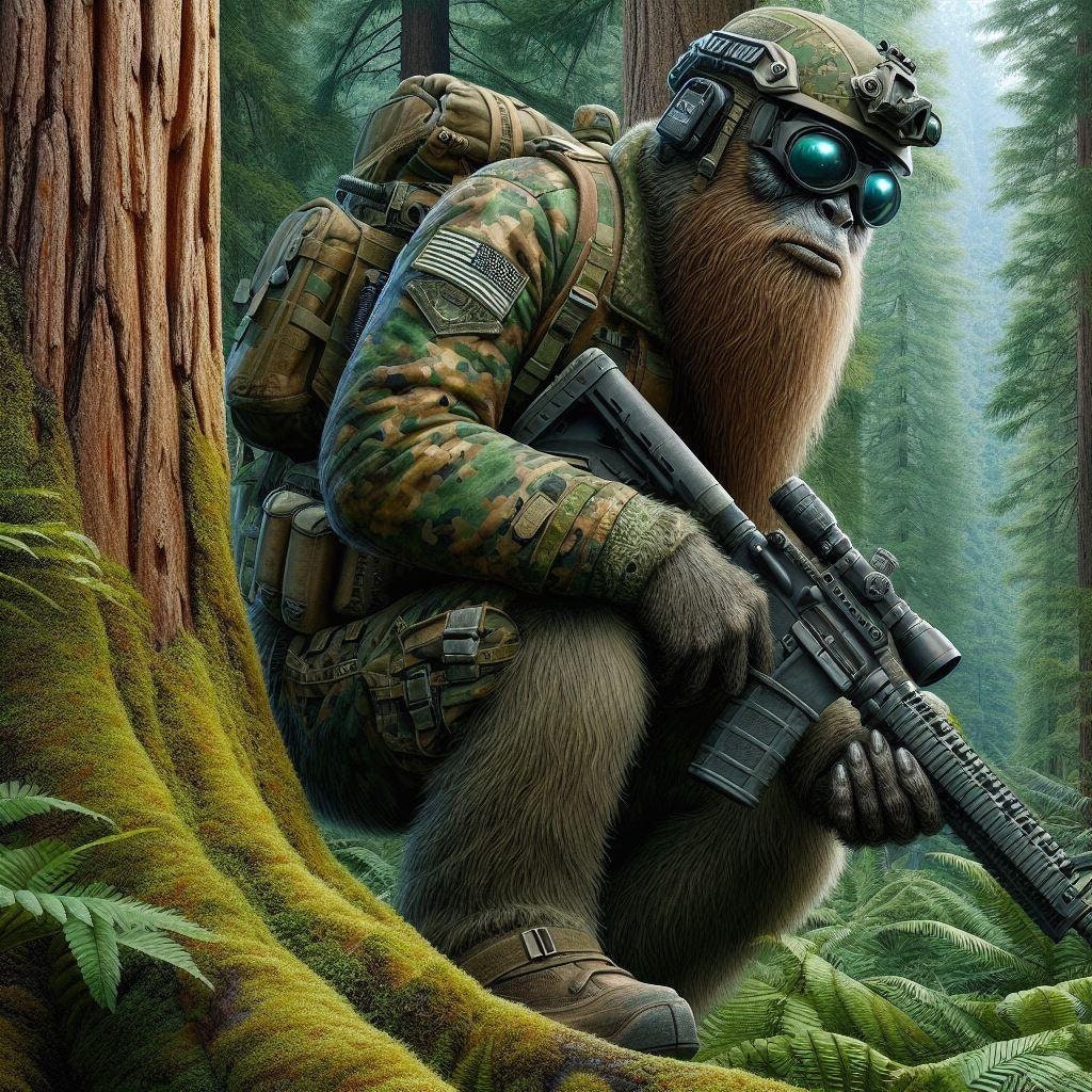 5 Tactical Bigfoot - Etsy