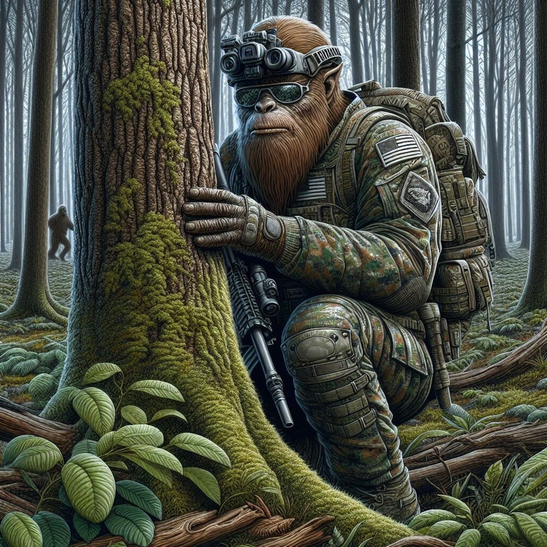 5 Tactical Bigfoot - Etsy