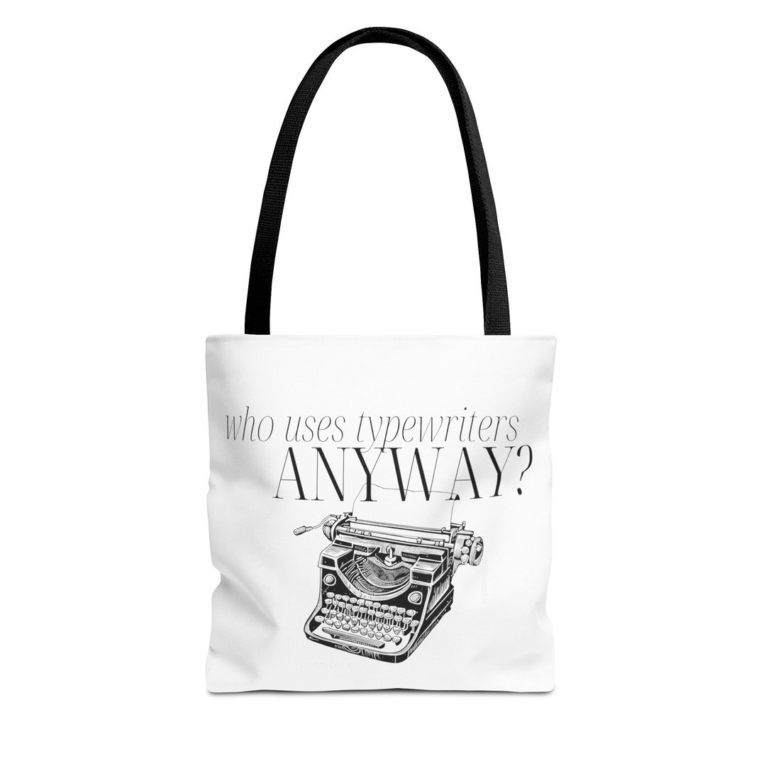 TTPD Typewriter Tote Bag Inspired Eras Trendy - Etsy