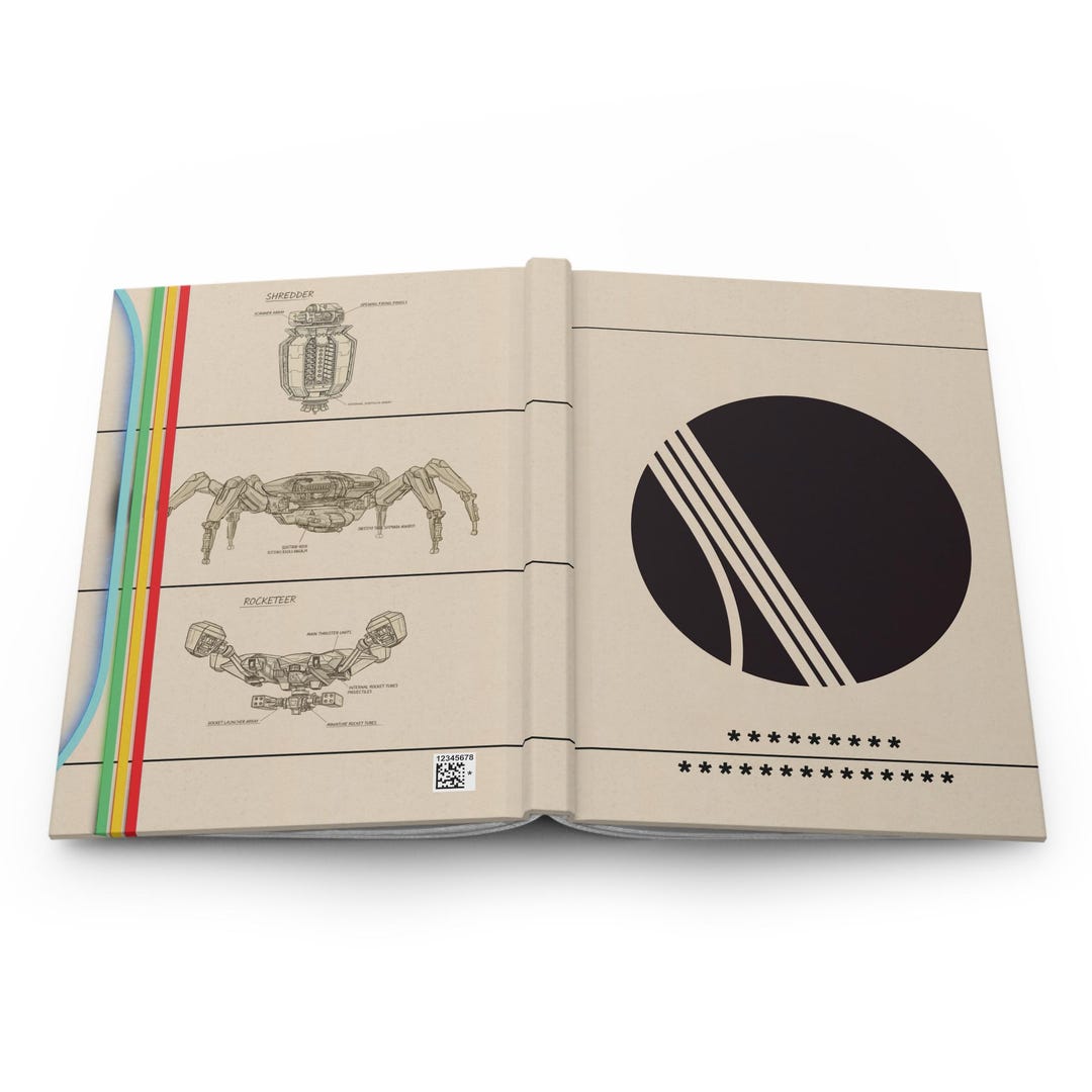 Custom Arc:raiders Journal | Frontier Mission Log | Gaming Notebook - Etsy