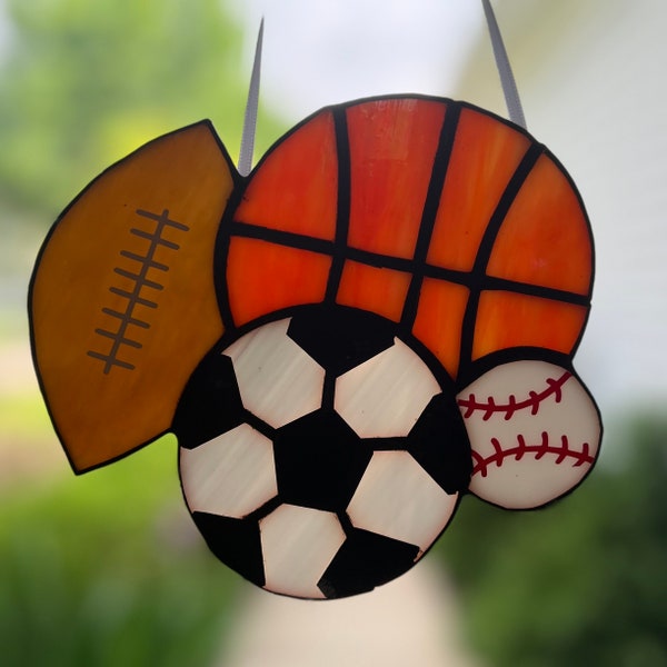 Stained Glass Soccer - Etsy