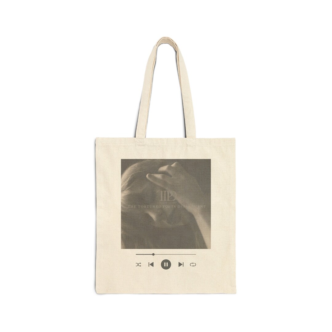 TTPD the Tortured Poets Department Album Graphic Canvas Tote Bag - Etsy
