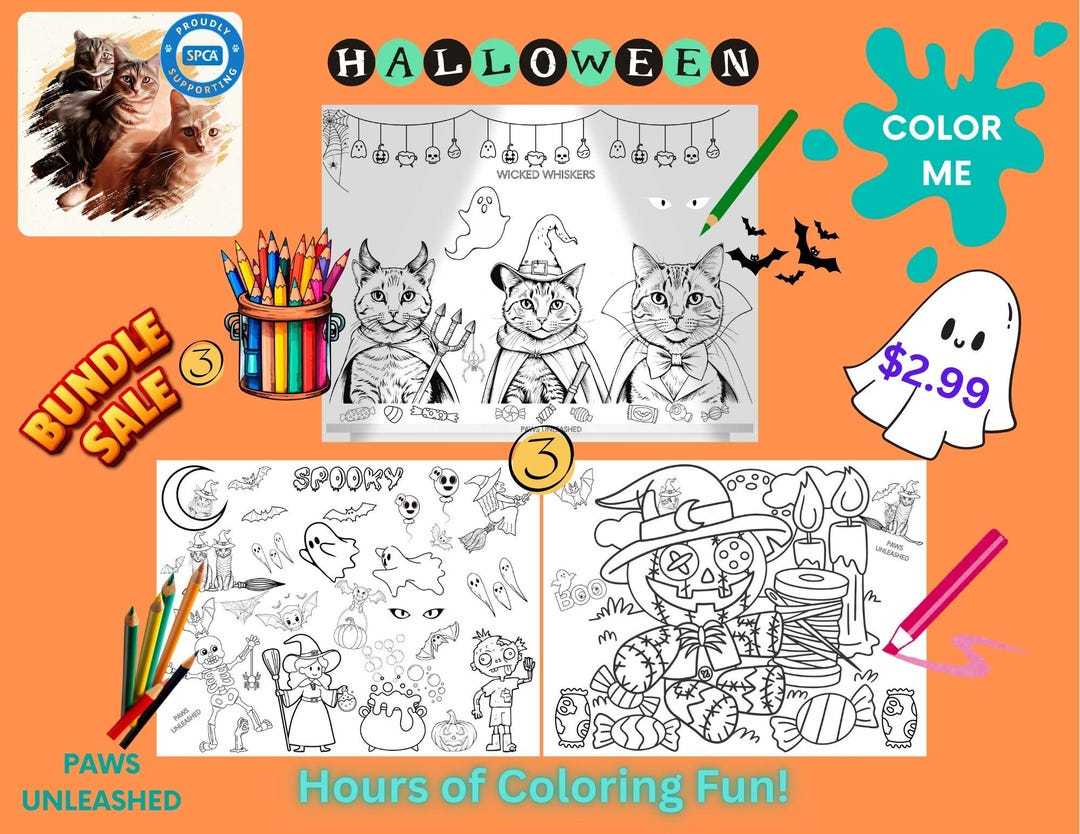 Halloween Coloring Pages: Printable Halloween Coloring Pages for Kids ...