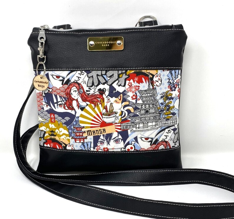Manga Anime Japanimation Comic Cartoon Crossbody Handbag - Etsy
