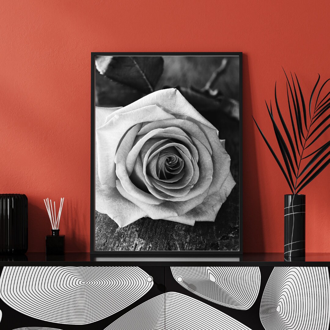 Red and Black Bold Wall Frame | Striking Modern Home Decor | 3D Picture ...