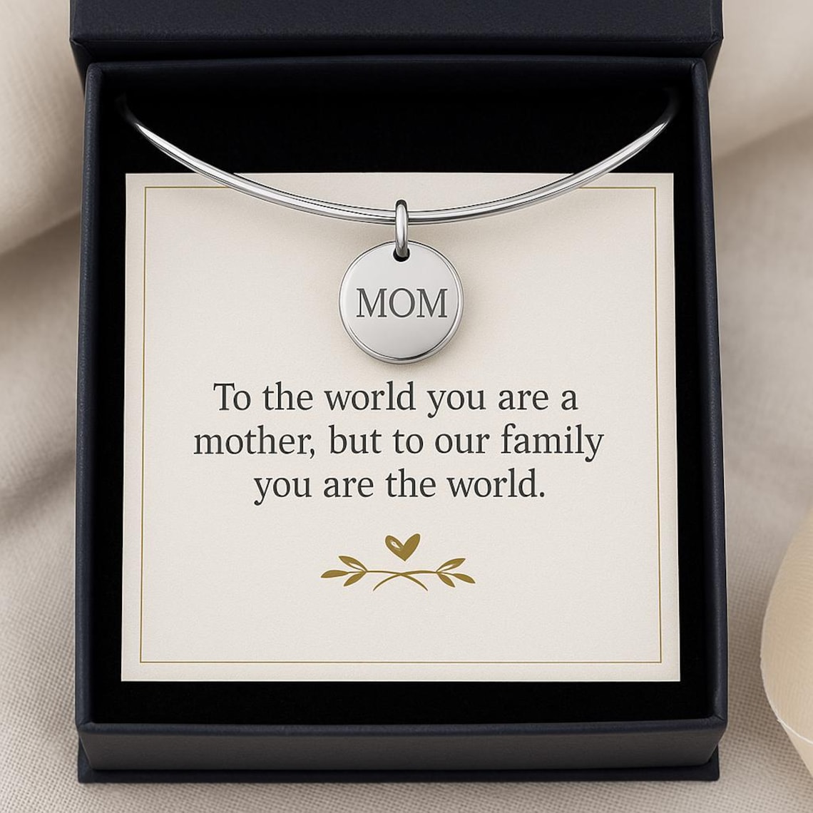 Mom Gift From Daughter or Son • to the World You Are a Mother • Mother ...
