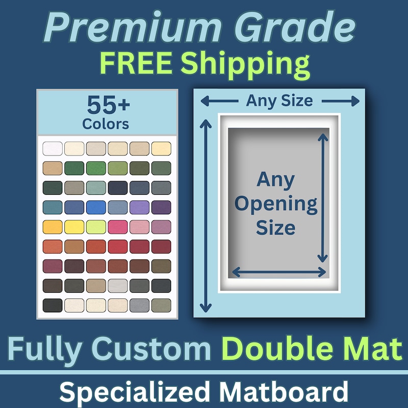 Custom Cut Frame Mats - Etsy