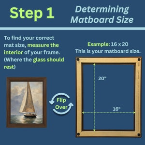 Fully Custom DOUBLE Premium Matboard | 50+ Colors | Acid Free | Custom ...