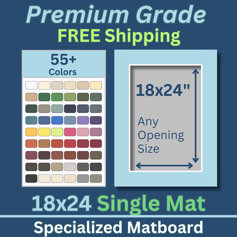 18 X 24 Matte Board - Etsy