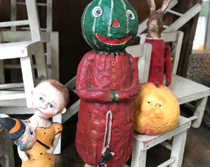 Rare DEBBEE THIBAULT Signed Numbered Hand Painted American Folk Art ...