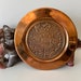 Mexican Travel Souvenir, Aztec Sundial, Mayan Calendar. Small Copper ...