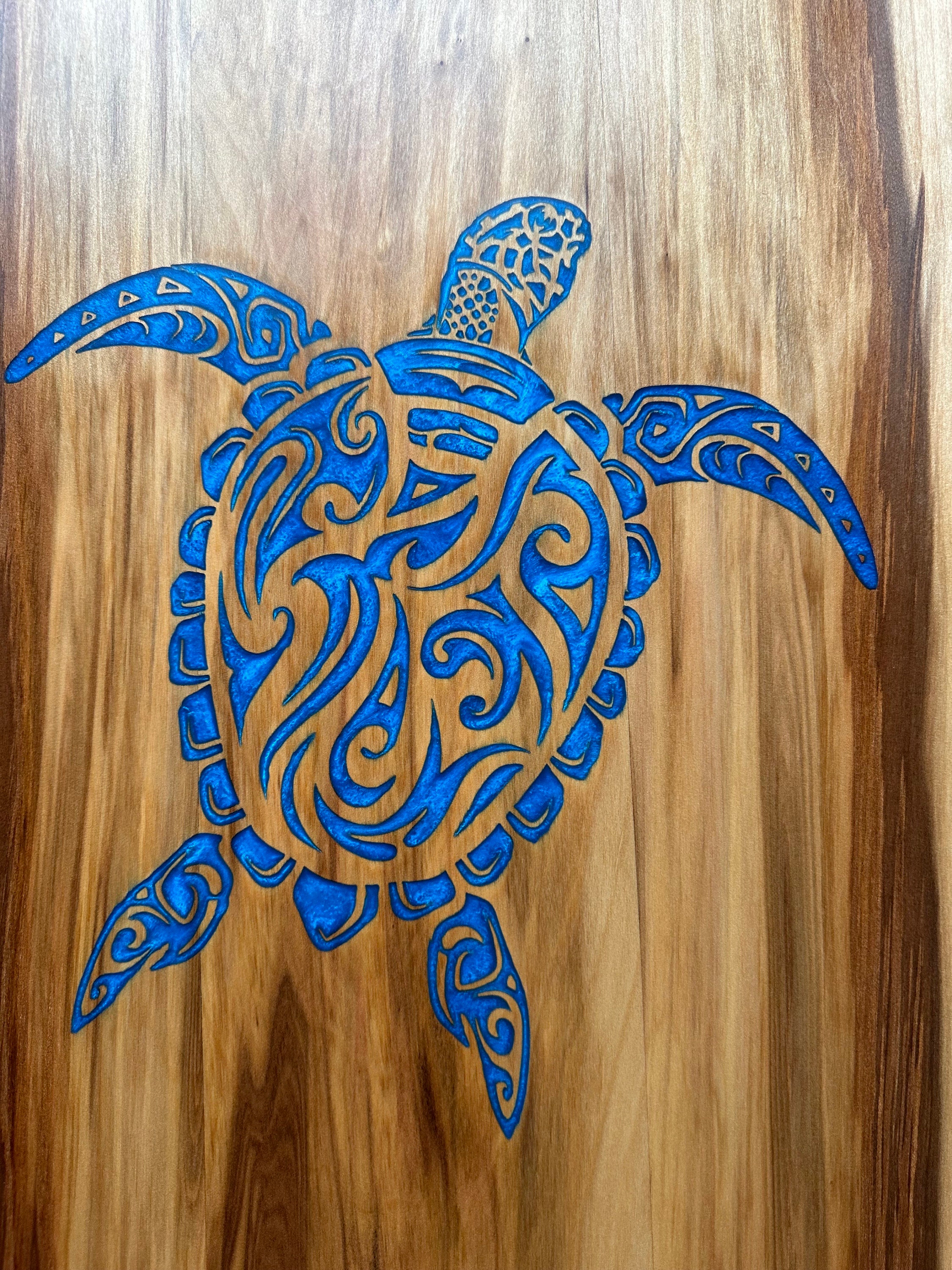 Custom Charcuterie Board With Animal Epoxy Inlay Personalized Serving ...