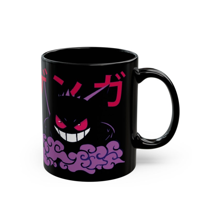 Anime Ghost Gengar Mug Spooky-themed Ceramic Coffee Cup Perfect Gift ...