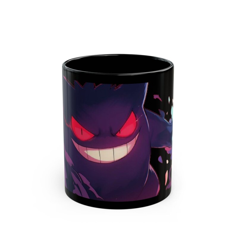 Anime Gengar Mug Spooky Aesthetic Coffee Cup, Perfect for Halloween ...
