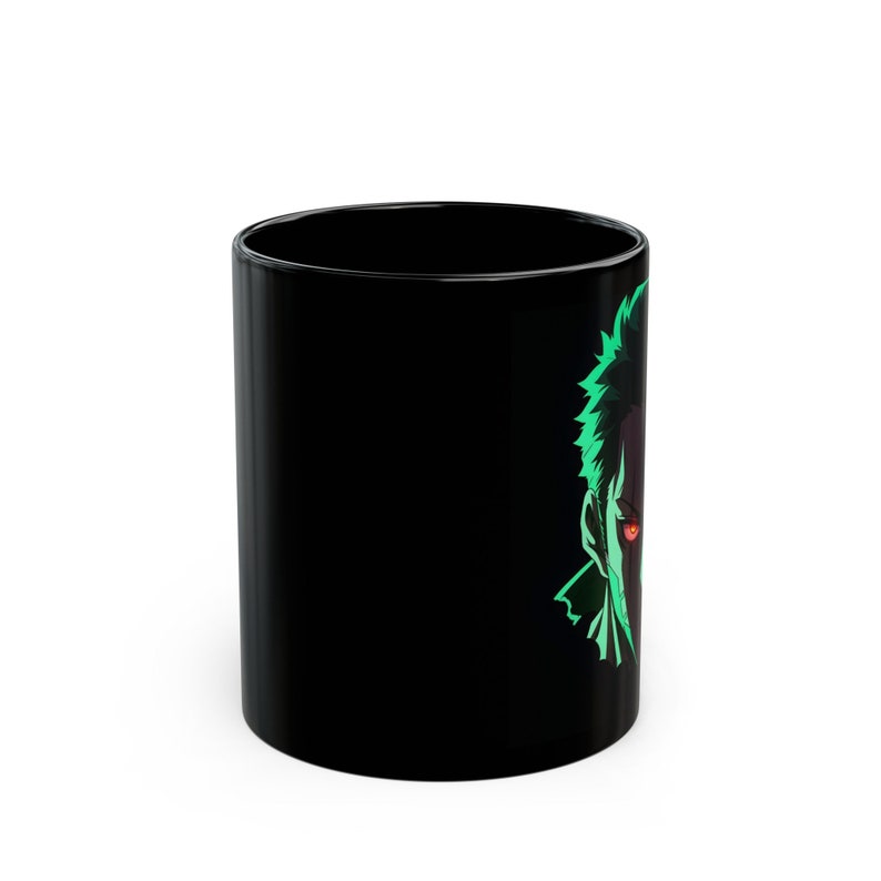 Anime Mug Roronoa Zoro Face Design, Unique One Red Haki Eye and One ...