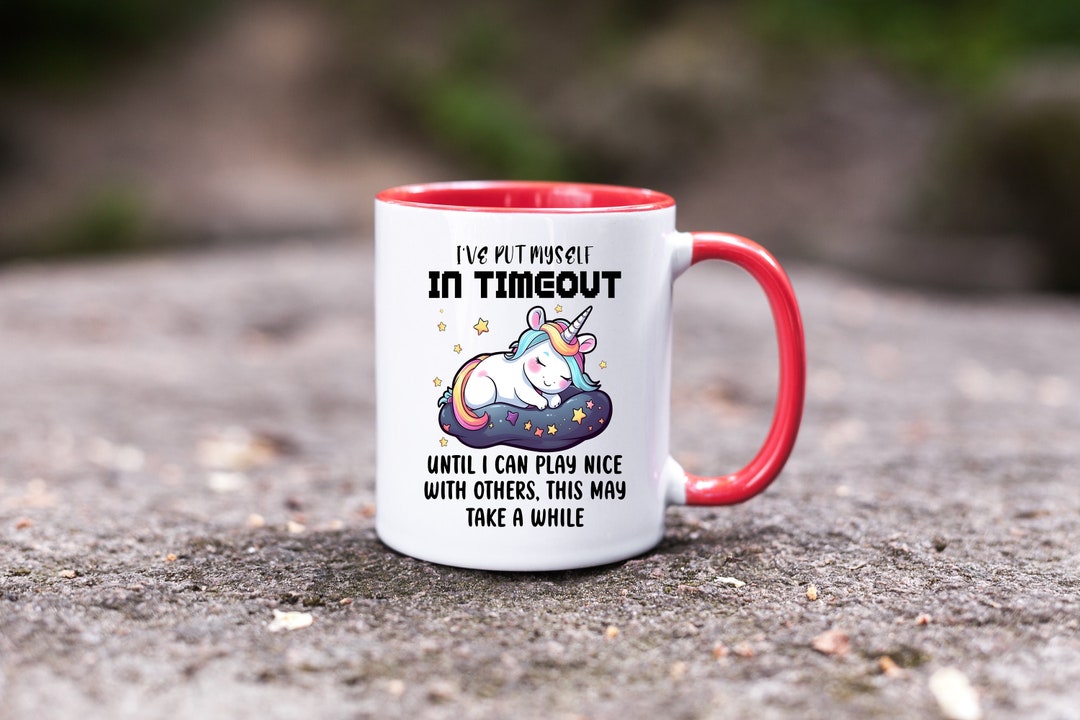 Unicorn Funny Adult Mug Sarcastic Birthday Coffee Mugs - Etsy